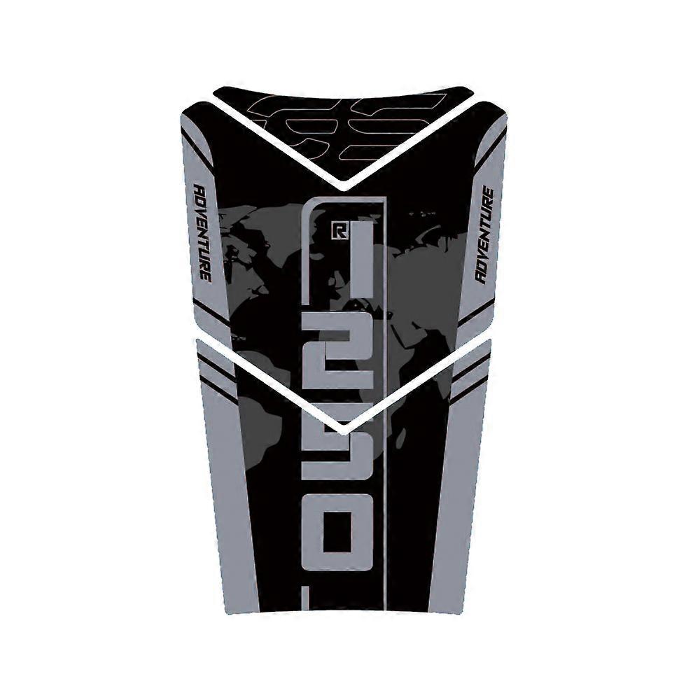 Motorcycle Fuel Gas Tank Protector Decals ICE GRAY Tank Pad Stickers ...