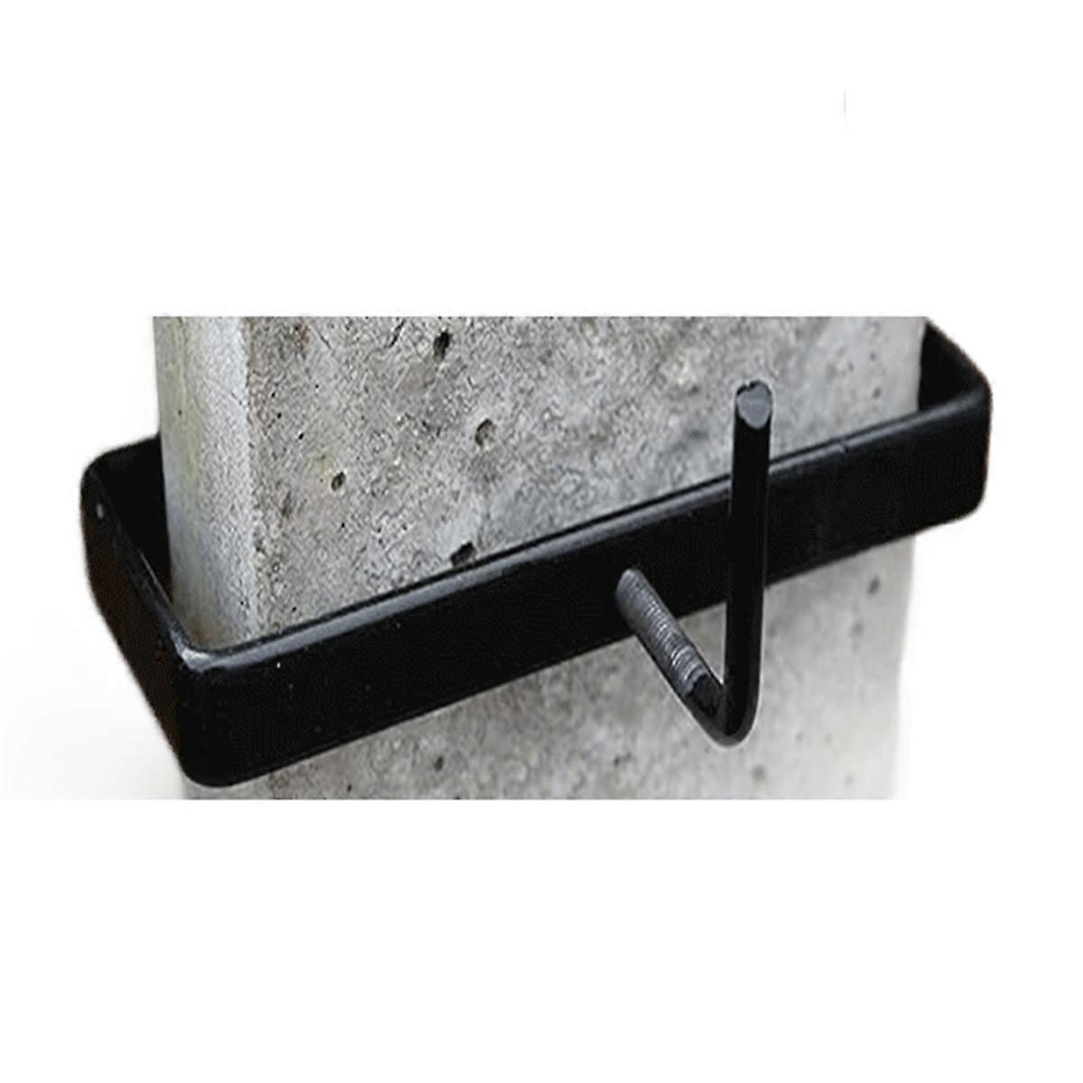 Heavy-Duty Concrete Column Clip Fence Column Metal Fixing Bracket is ...