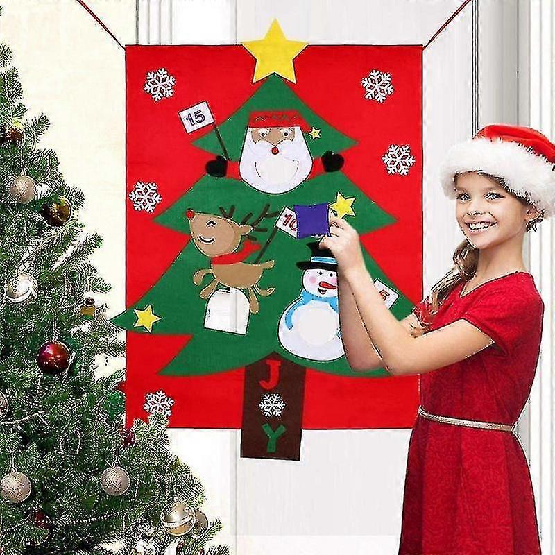 Christmas Toss Game Banner Tree Throwing Games Hanging Indoor Outdoor ...