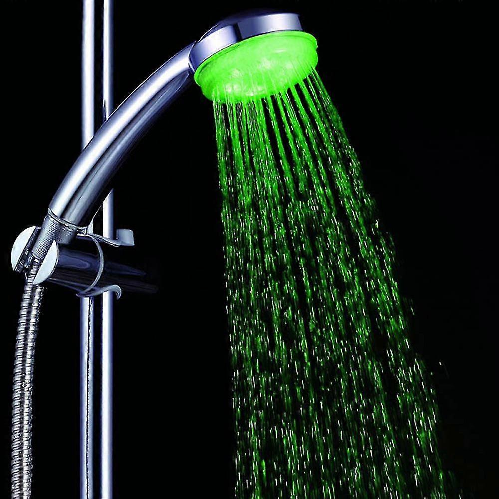 Colorful Head Home Bathroom 7 Colors Changing Led Shower Faucet Water ...