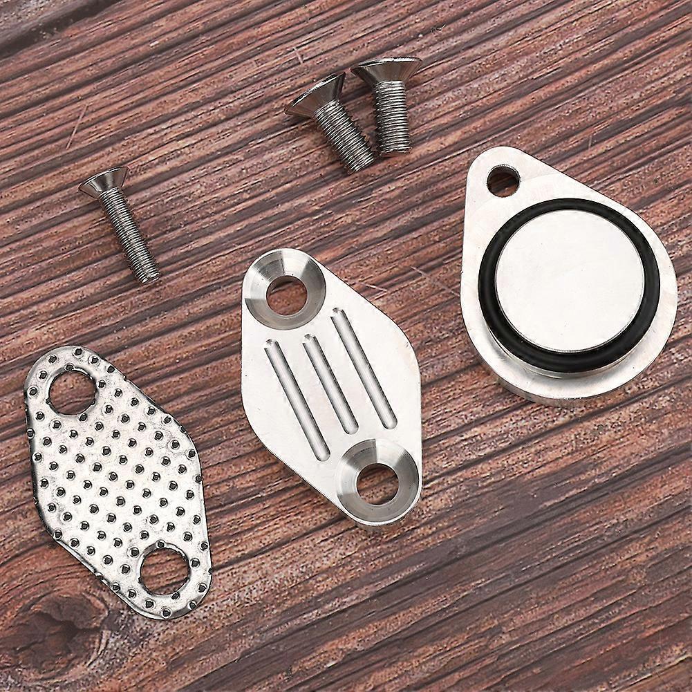 EGR Delete Plug Intake Exhaust Block off Plate Kit Fit for Chevrole LS ...