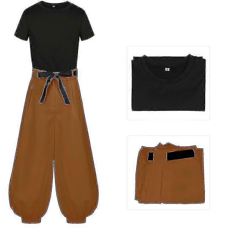 Anime Fushiguro Toji Cosplay Jujutsu Kaisen Costume Short Sleeve Men ...