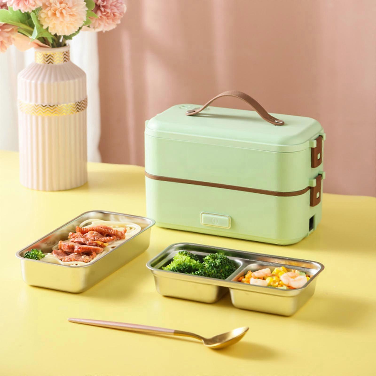 Self Cooking Electric Lunch Box, Portable Food Warmer, Mini Rice Cooker ...