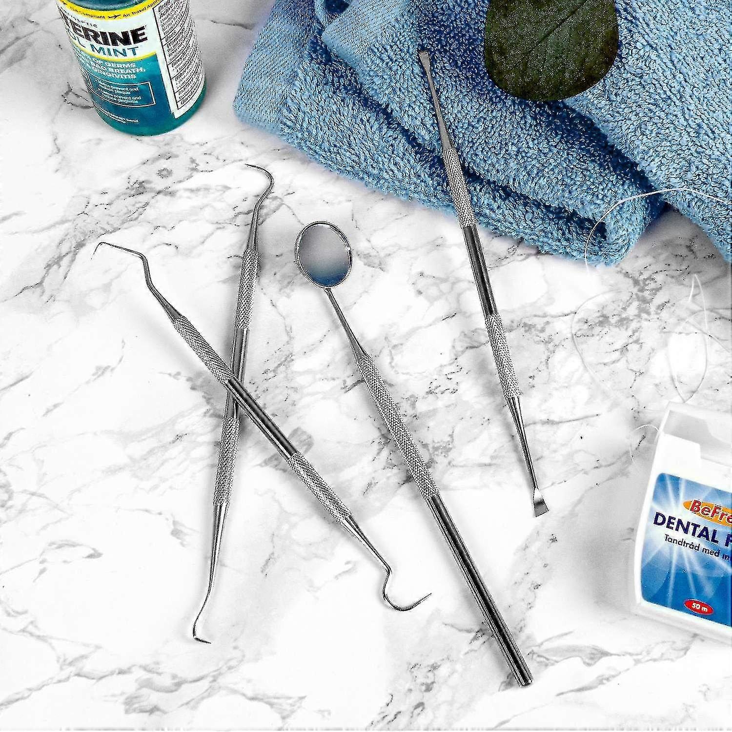 Tools for dental care and oral hygiene-4 PCs | Fruugo DK