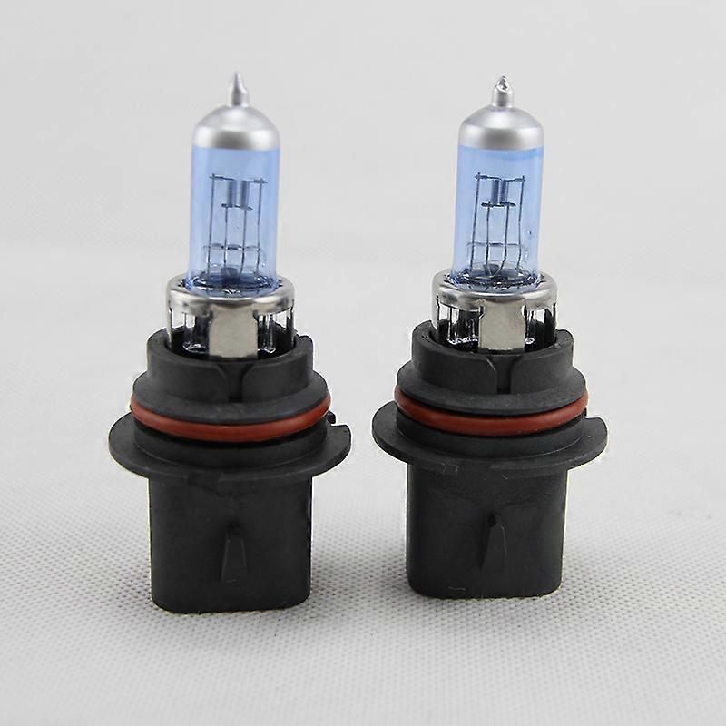 9007 Halogen light light Xenon Bright Blue Quartz Glass front HeadLight ...
