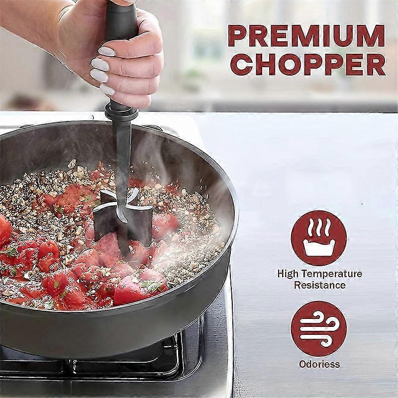 Kitchen Meat Grinder Masher Heat Non-stick Hamburger Chopper Potato ...