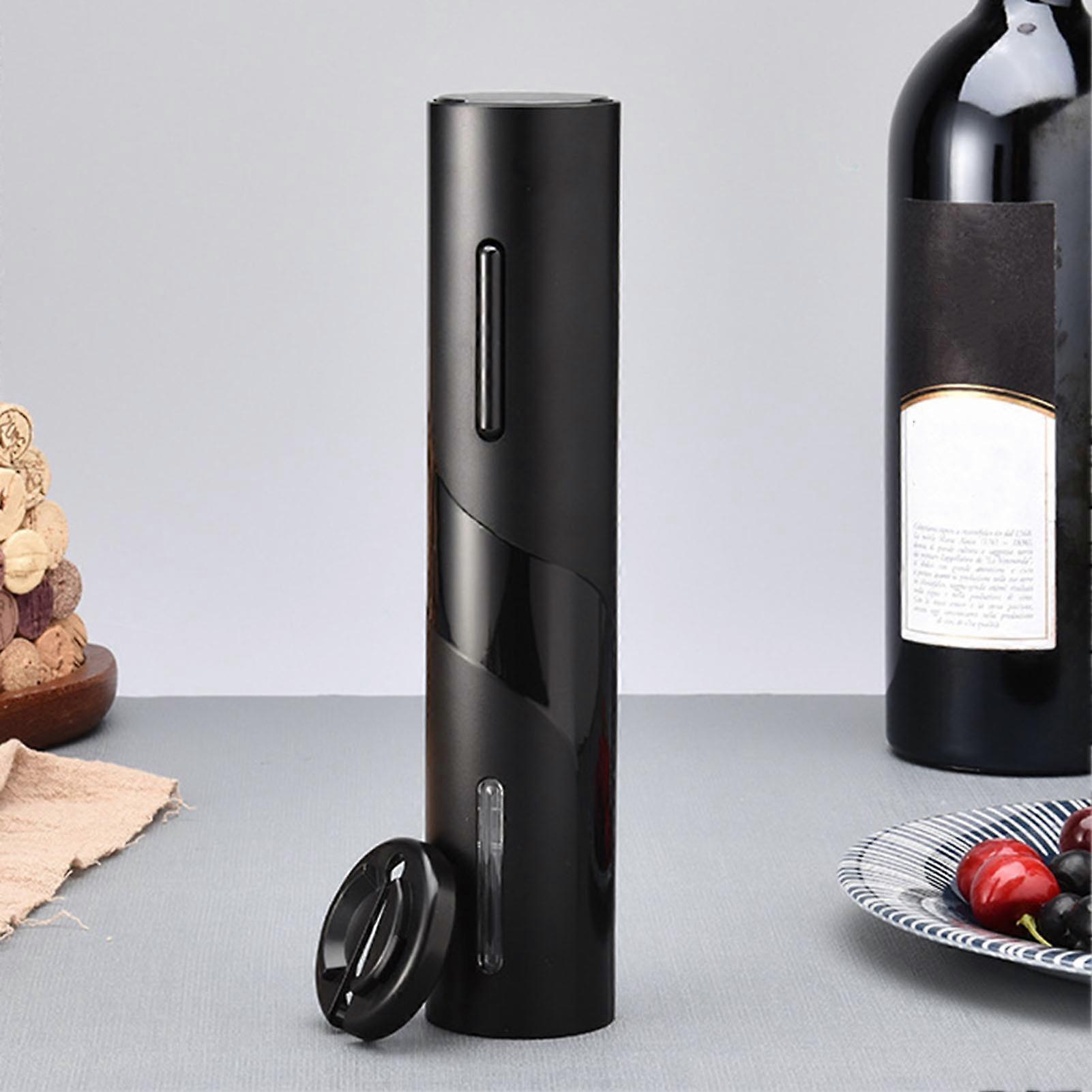 Electric Wine Bottle Opener with Foil Cutter One-click Button Reusable ...