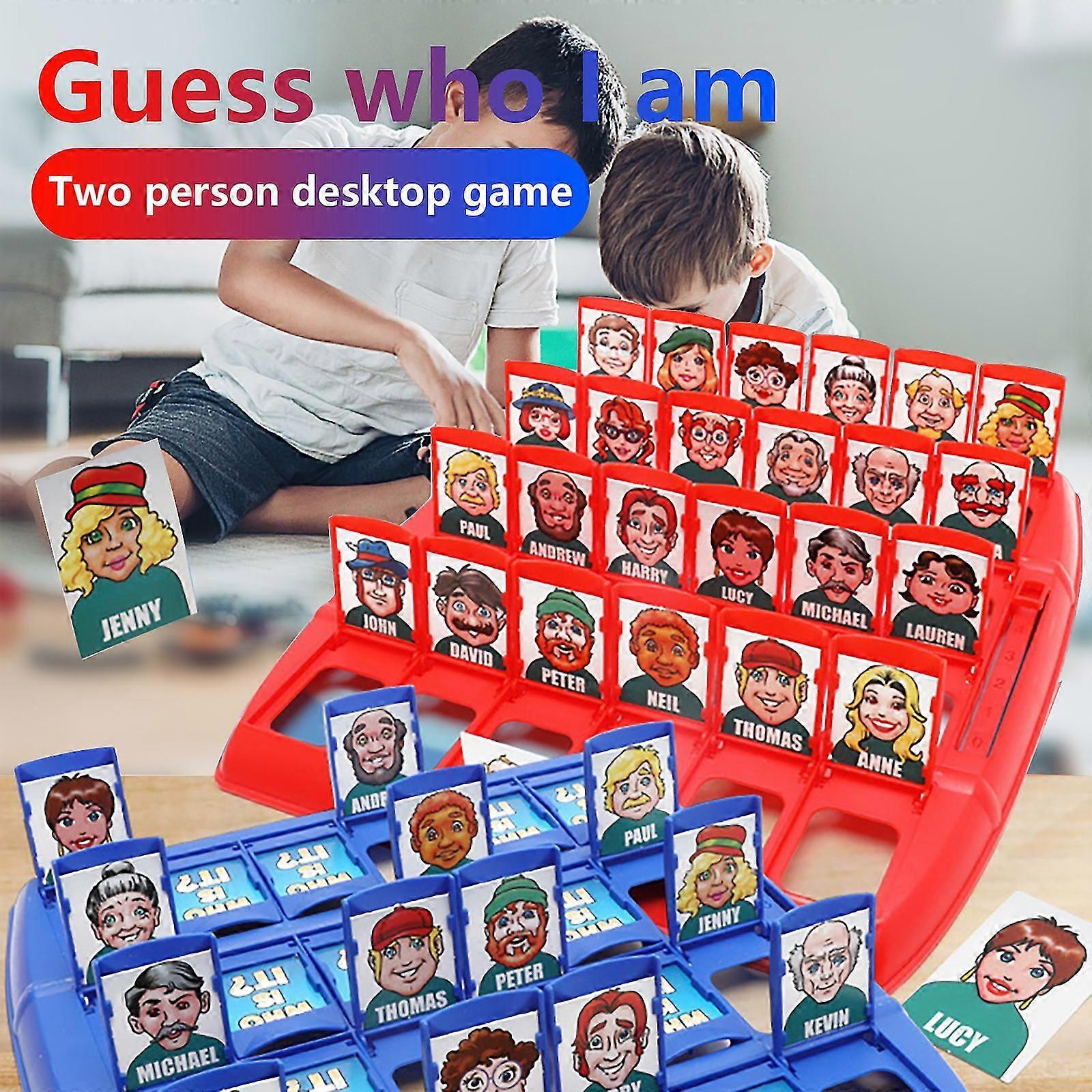 Who Is It Classic Board Games Interactive Party Game Family Memory ...