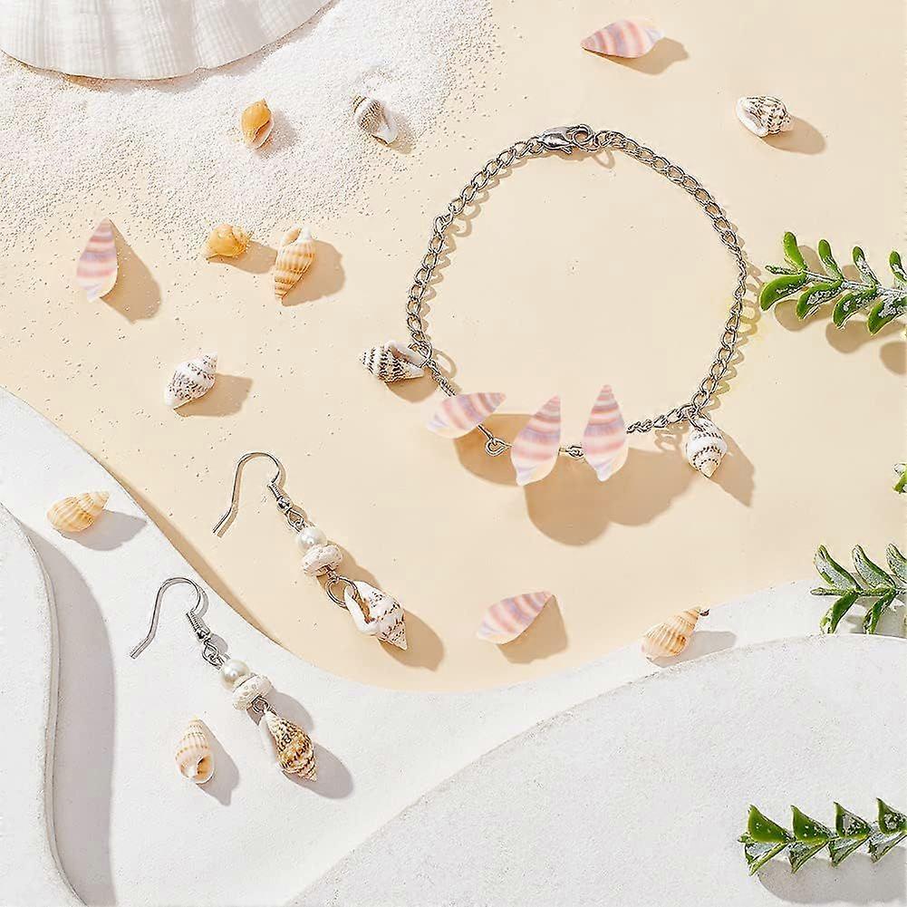 260pcs Sea Shells 4 Styles Ocean Spiral Seashells Tiny Beach Conch ...