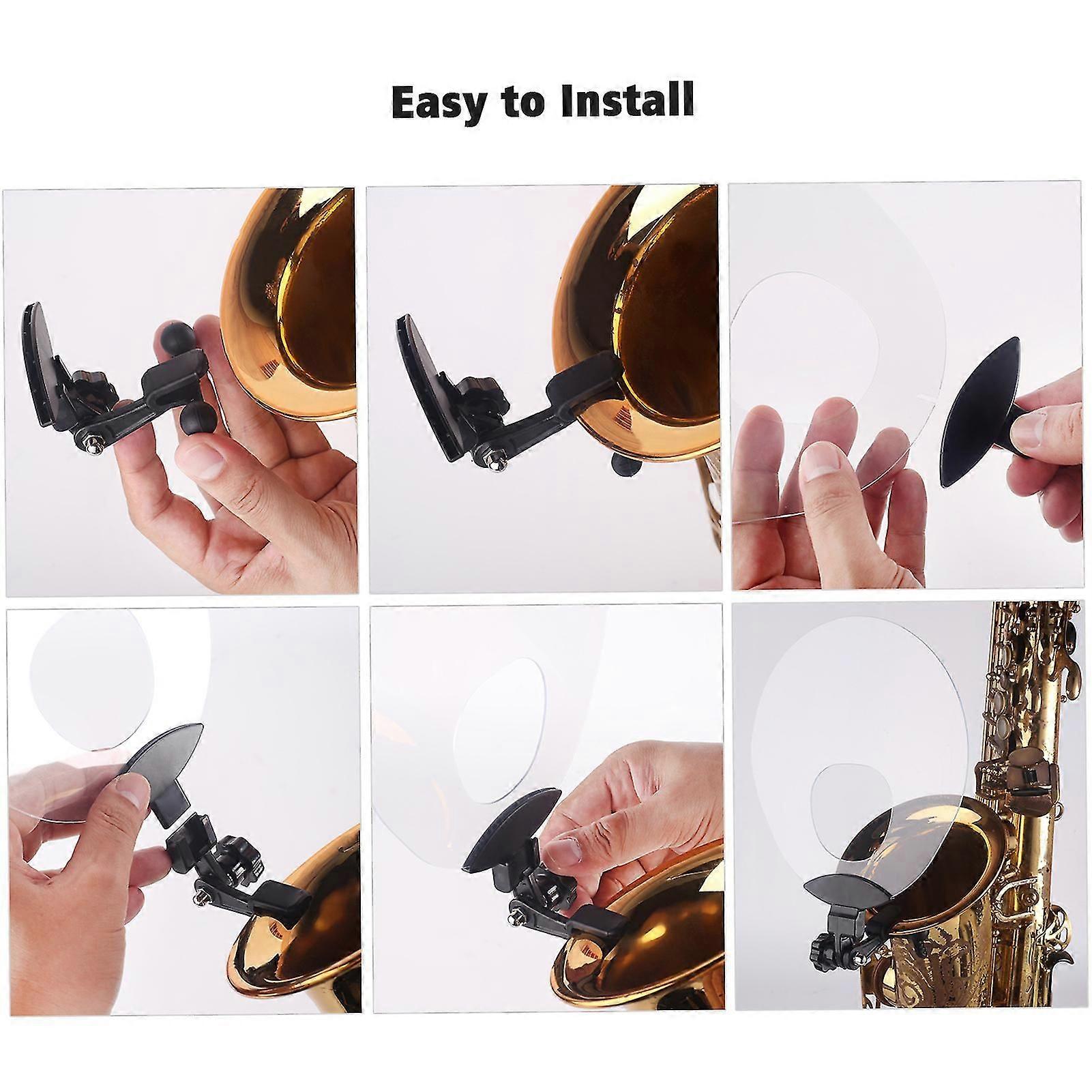 Plastic Saxophone Deflector Sound Deflector Shield | Fruugo UK