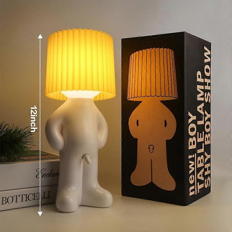 Shy Boy Table Lamp, Portable Rechargeable Bedside Lamp | Fruugo UK