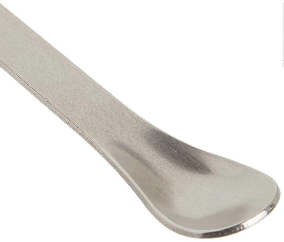 2 In 1 baby spoon, handle made of silicone + stainless steel, long ...