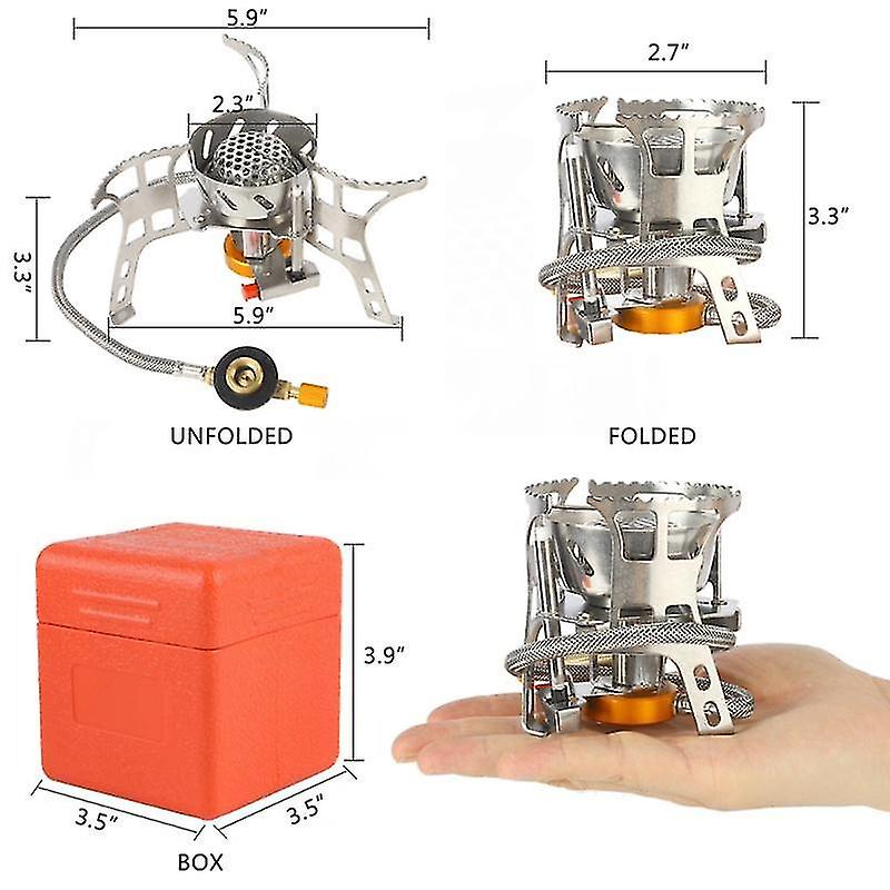 Outdoor Gas Portable Split Stove Windproof Cooking Stove Burners Stove ...