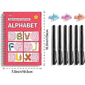 Magic Grooved Writing Practice Books, Reusable Handwriting Practice ...