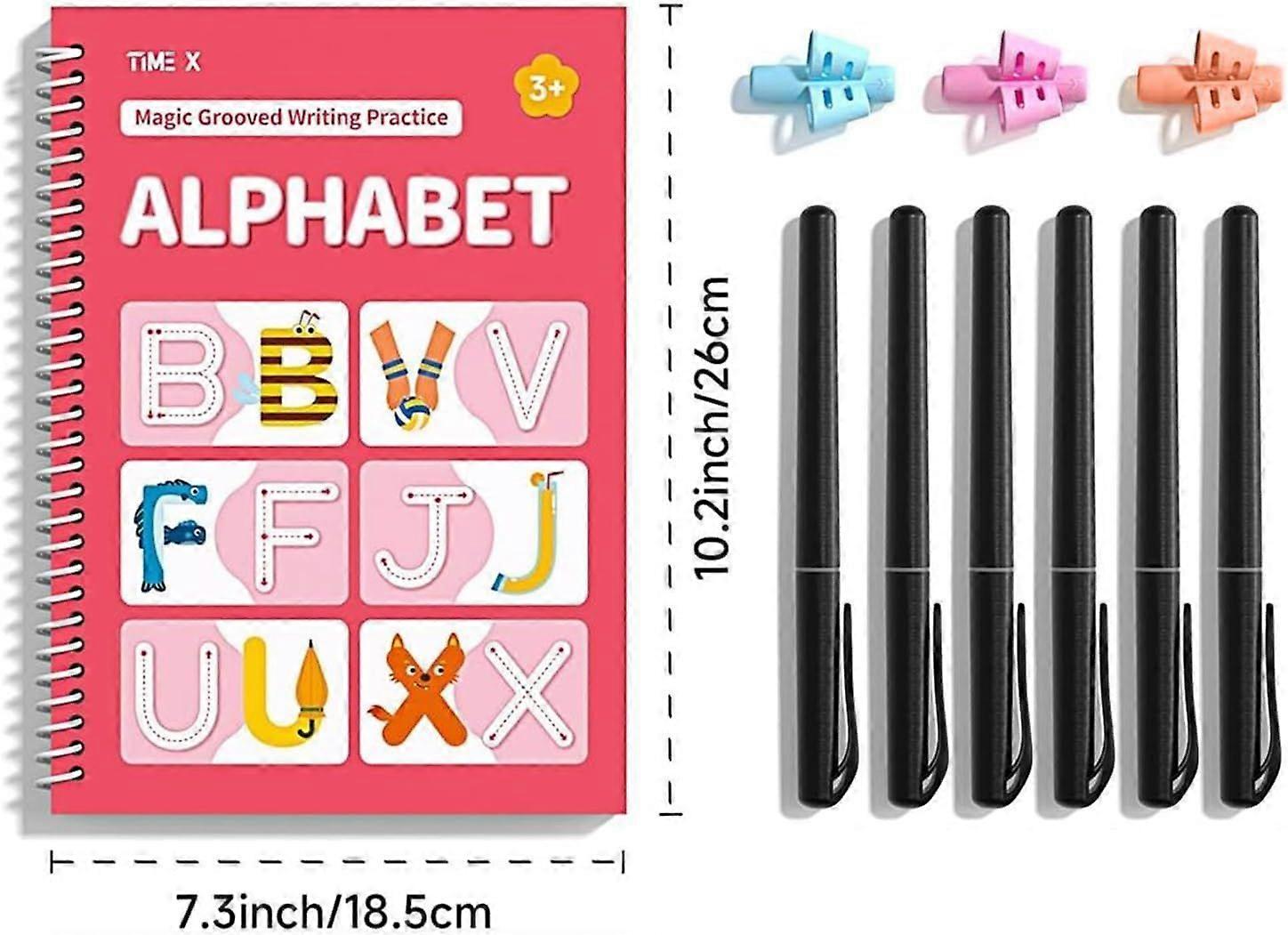 Magic Grooved Writing Practice Books, Reusable Handwriting Practice ...