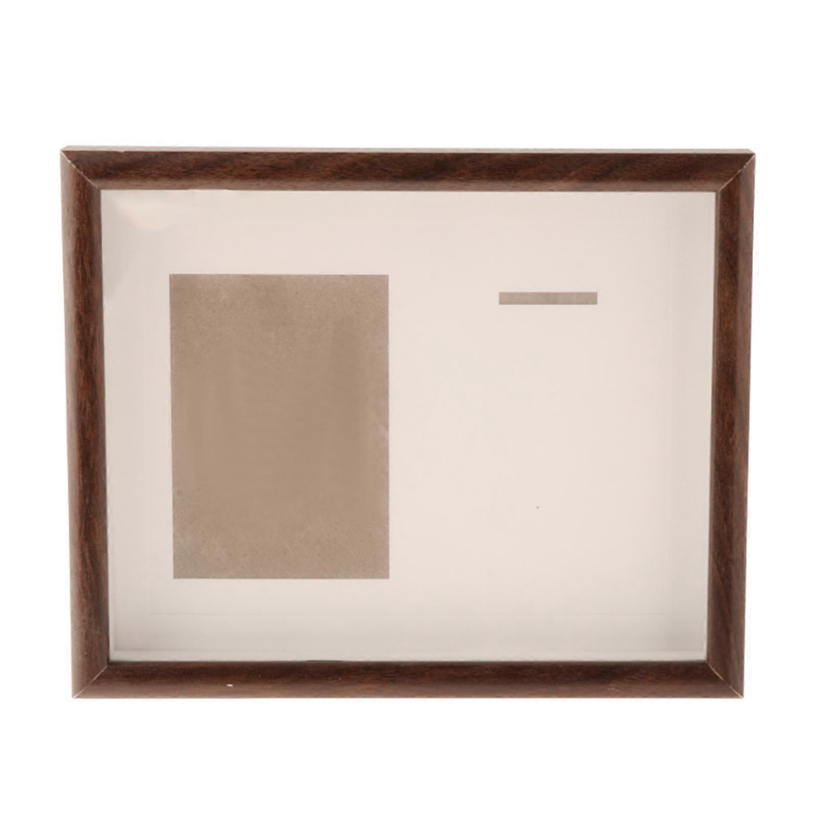 Medal Storage Shadow Box Frame Collectible Wood for Insignia Pins ...