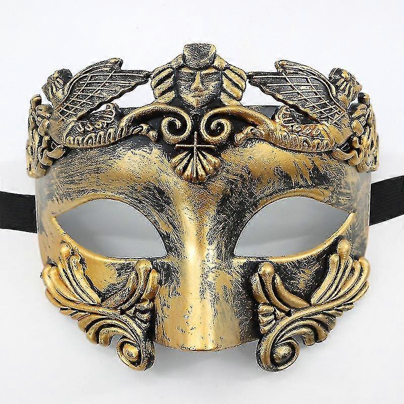 Masquerade Mask For Men - Greek Roman Venetian Mask Mardi Gras Mask ...