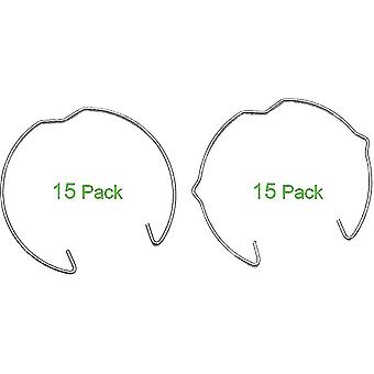 Pack Of 30 Gu10 Mr16 Retaining Spring Rings Clips 50mm Diameter ...