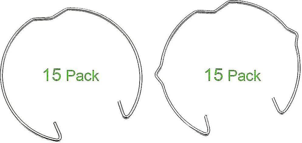 Pack Of 30 Gu10 Mr16 Retaining Spring Rings Clips 50mm Diameter ...