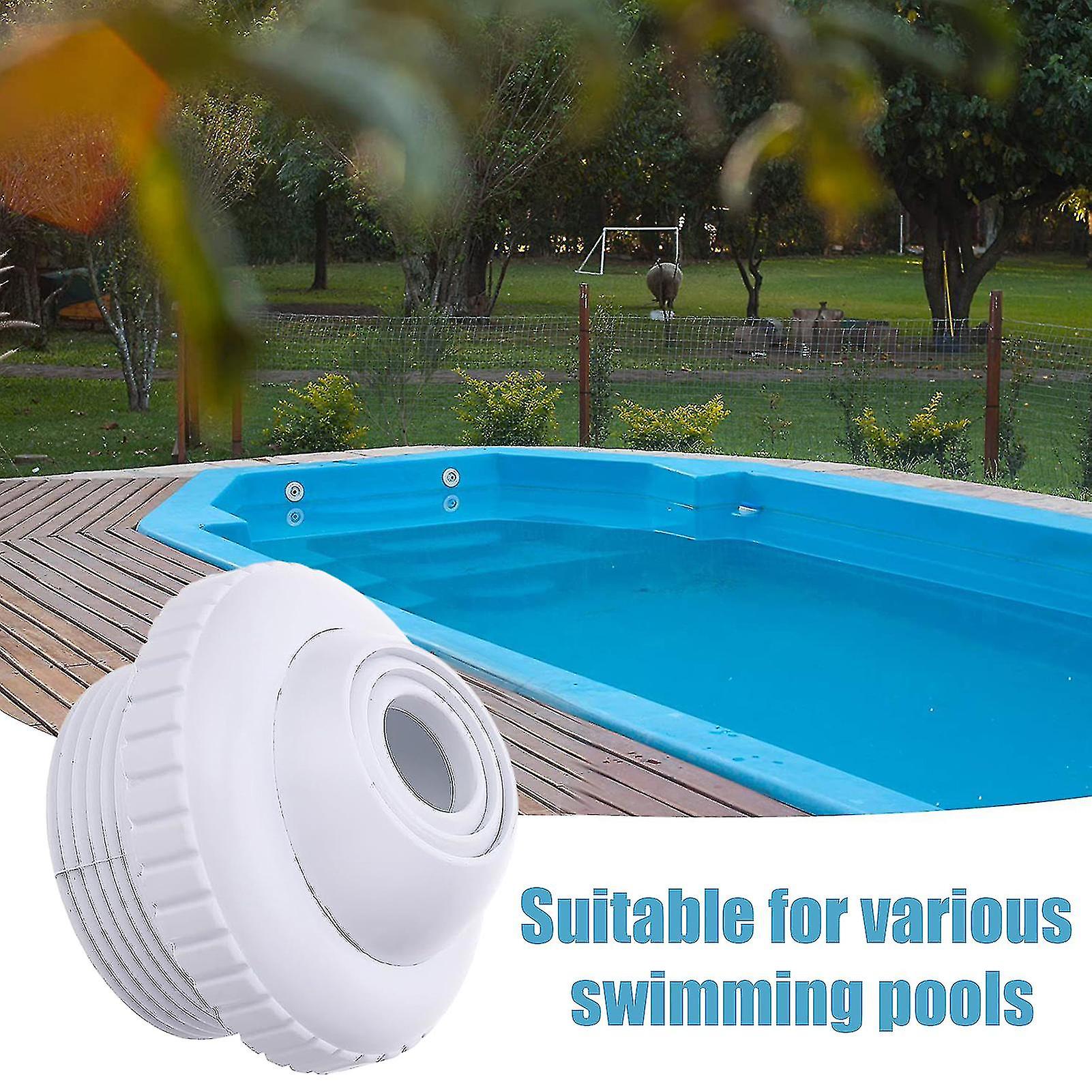 2pcs Adjustable Pool Jet Nozzles Directional Flow Eyeball Inlet Jet 1-1 ...