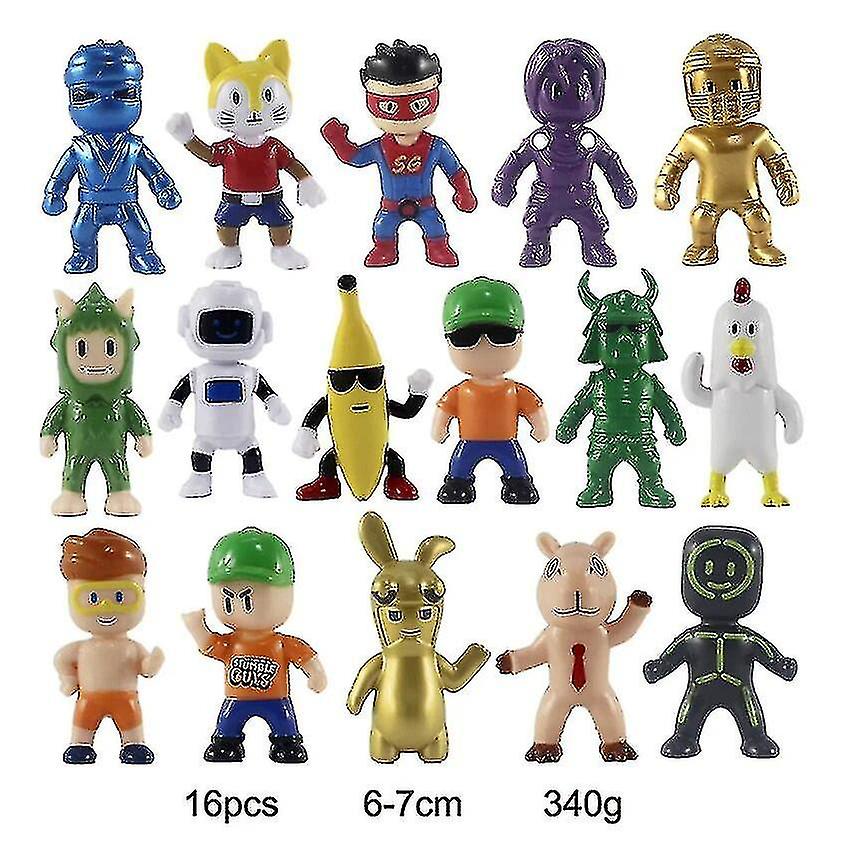 Pvc Stumble Guy Battle Game Characters Model Juguetes Stumble Guys ...