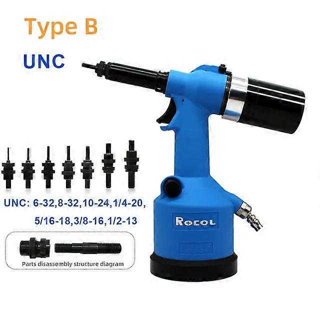 Industrial Rivet Nut Gun Hydraulic Pneumatic Automatic Riveter Tool ...