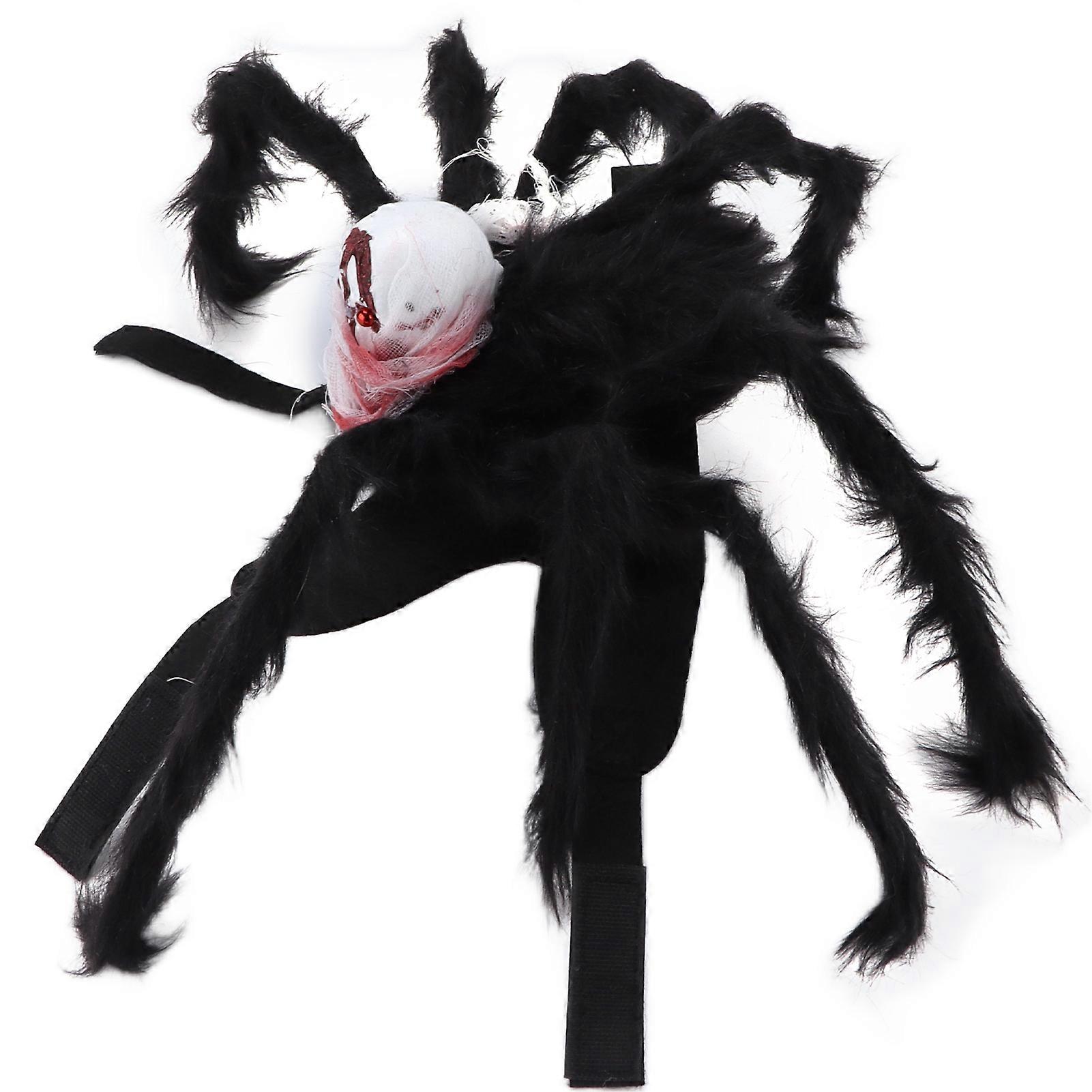 Dog Cat Spider Costume Adjustable Breathable Pet Outfit for Halloween ...