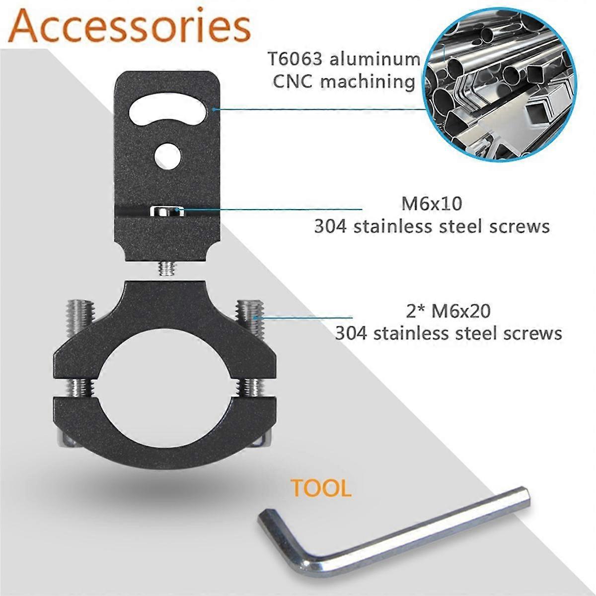 Universal 22mm 25mm 7/8Inch Motorcycle Headlight Bracket Spotlight ...