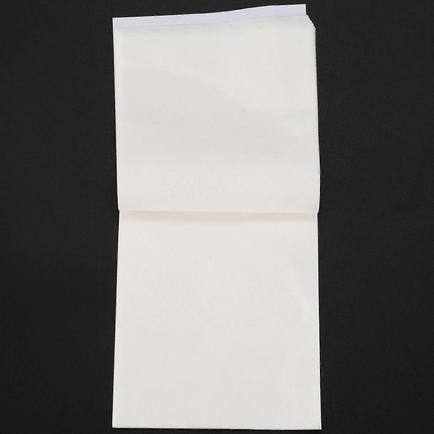 1 Booklet 50 Pcs 10cm x 7.5cm White Soft Cleaning Paper Tissue for ...