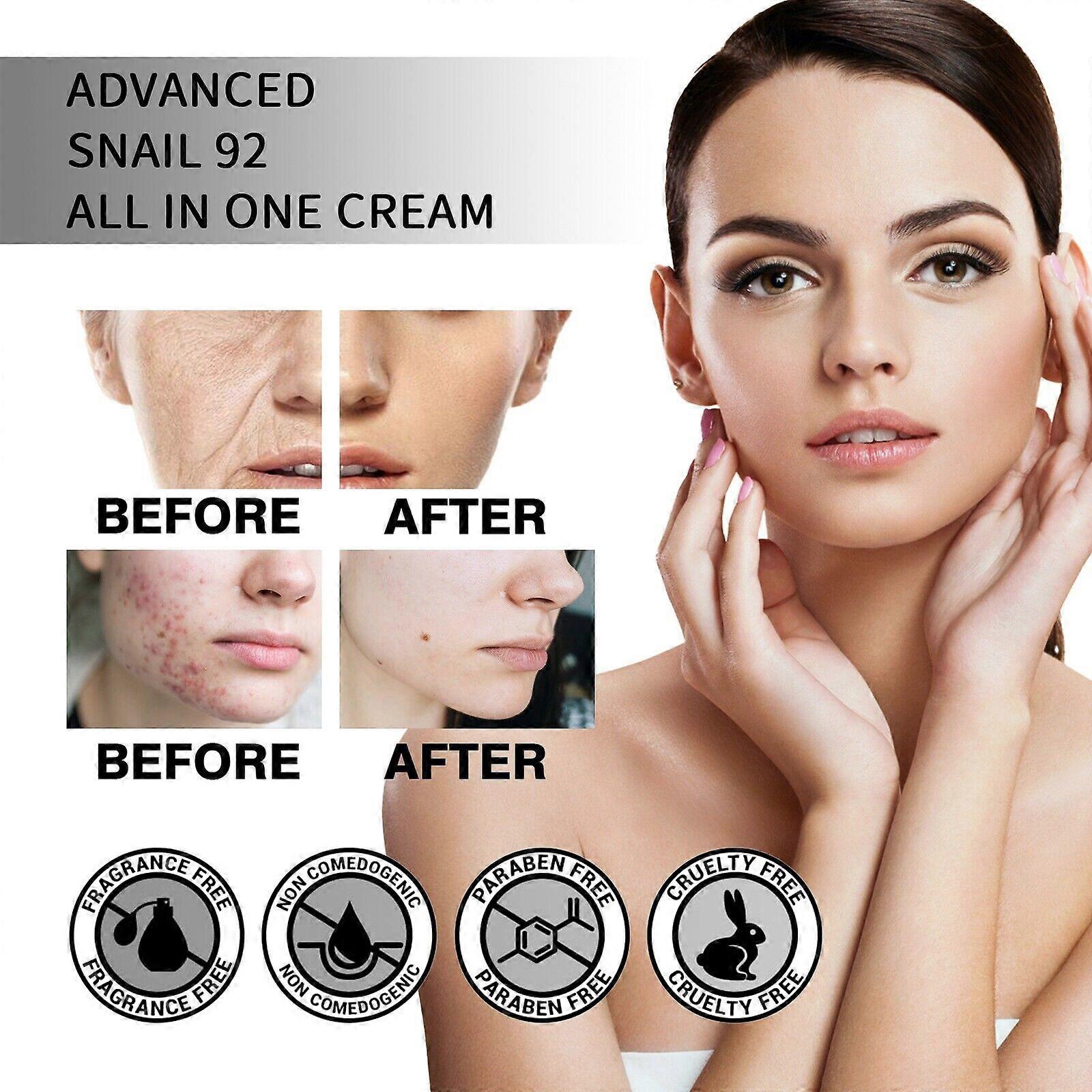 Korean Snail Collagen Lifting & Firming Cream Anti-Aging Face Cream 4S FP | Fruugo UK