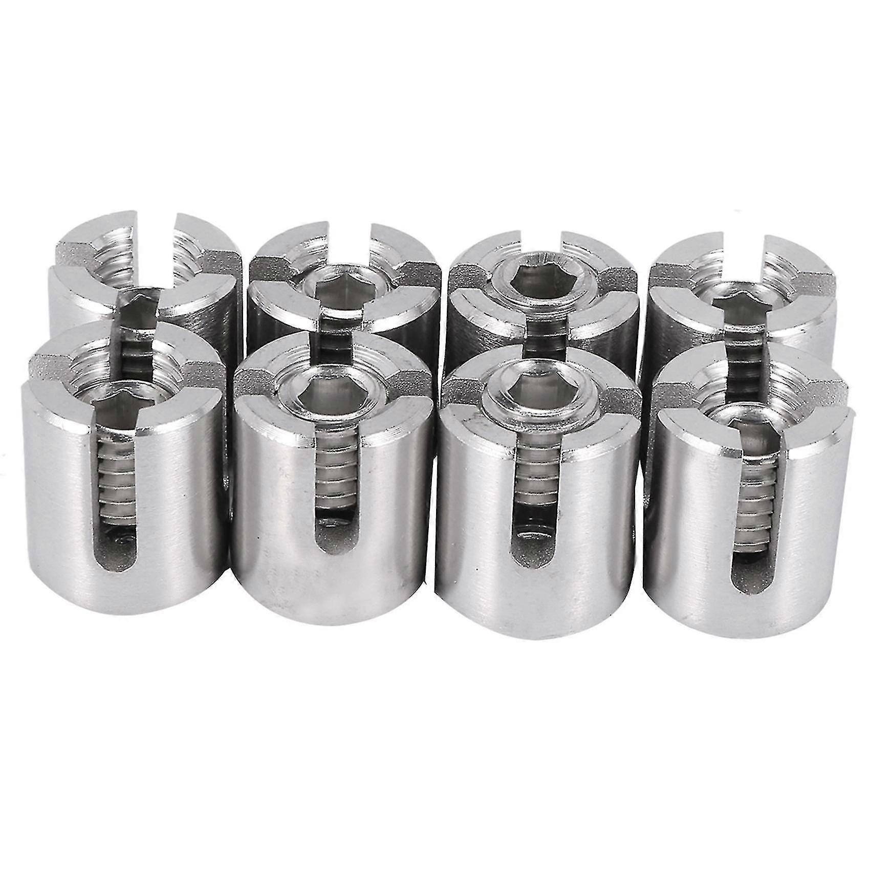 8 Pcs Stainless Steel Wire Rope Green Wall Trellis Fitting Clip 3mm ...