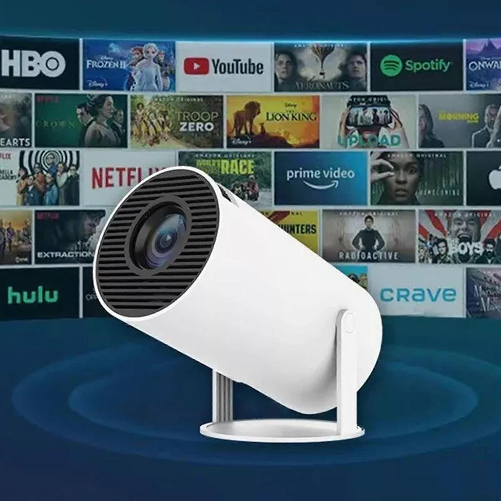 5G 4K Projector Smart HD LED WiFi Bluetooth HDMI USB Android Office Home Theater | Fruugo UK