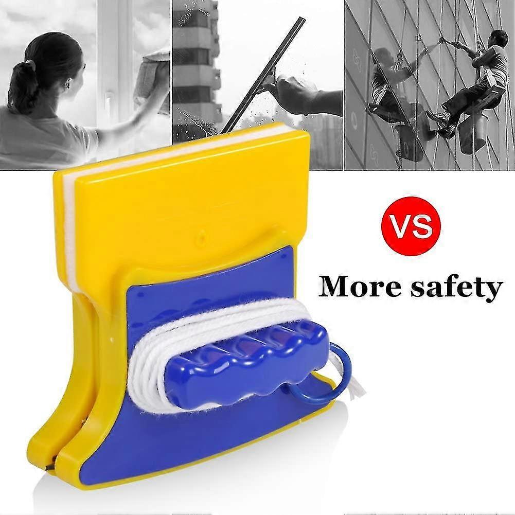 Magnetic Double Sided Magnetic Window Cleaner Wiper Square Shape Double ...