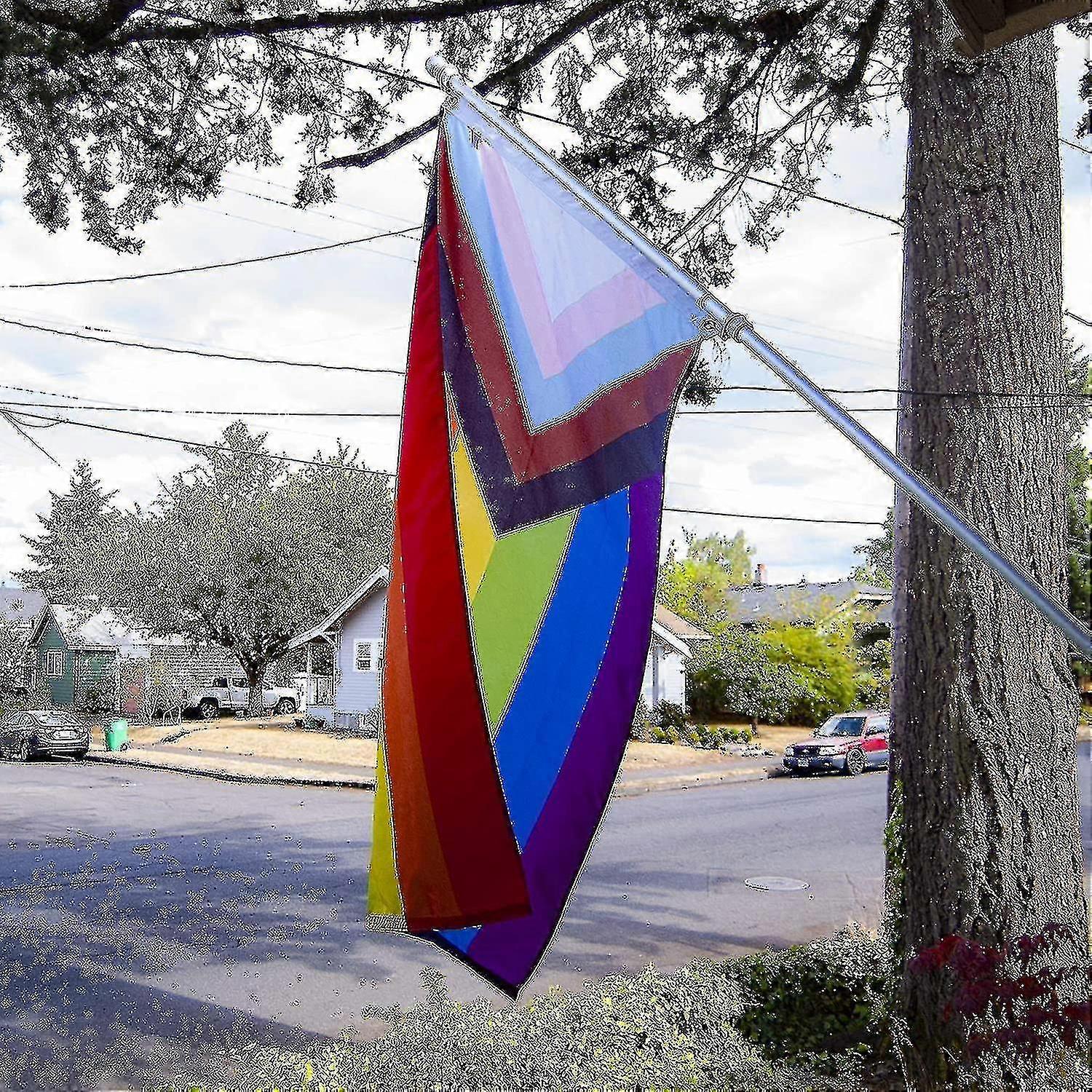 Progress Pride Flag, Rainbow Vibrant Colors(3x 5,1 Pack) | Fruugo DK