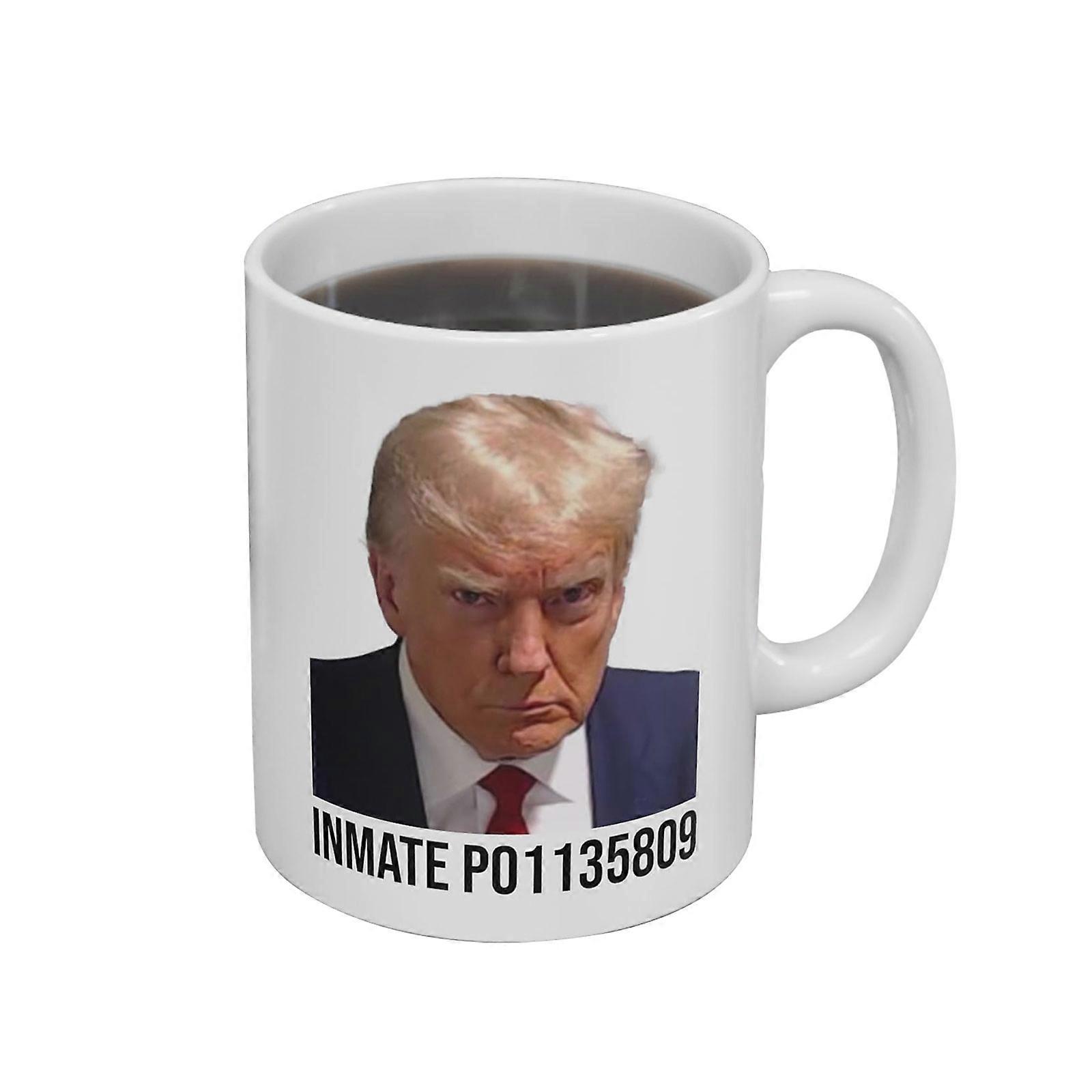 Brian Bula Trump Mug Shot Coffee Mug Inmate P01135809 Georgia Jail ...
