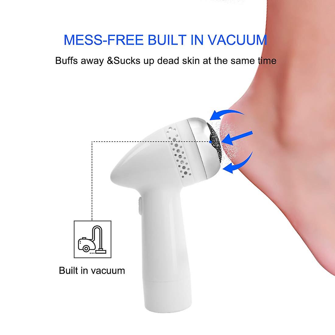 Electric Foot Callus Remover, Electronic Vacuum Foot File, Portable ...