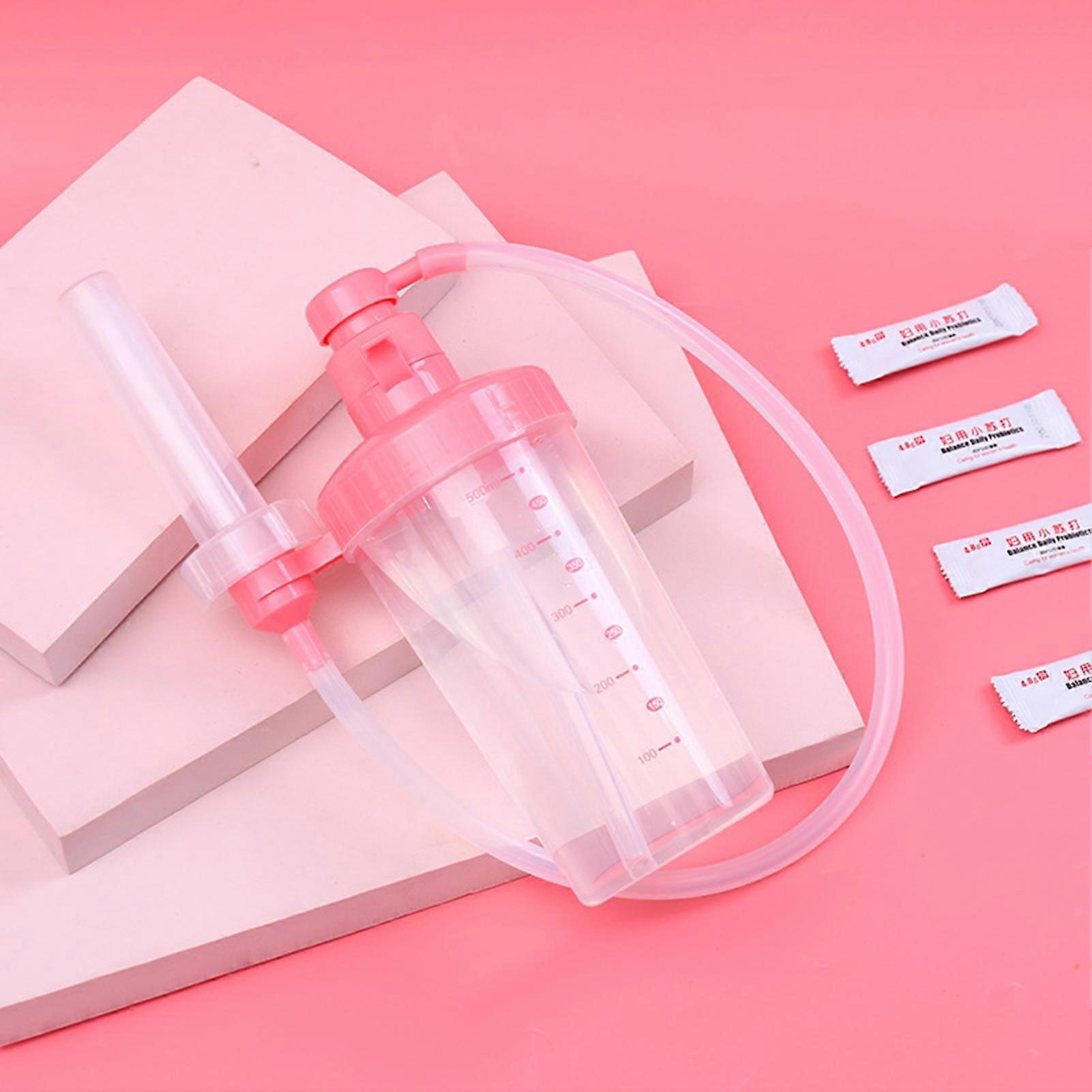 350ml/500ml Vaginal Clearner Graduated Pump Head Soft Nozzle Healthy ...