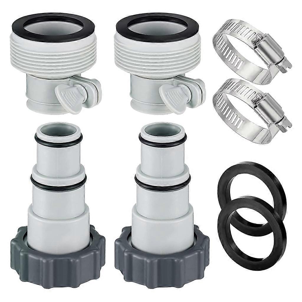 Swimming Pool Hose Adapter with Collar for IntexFit ARU Threaded ...
