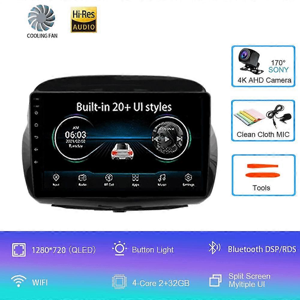 Android 14 For Honda FRV FR-V EDIX 2004 2005 2006 2007 2008 2009 Stereo ...