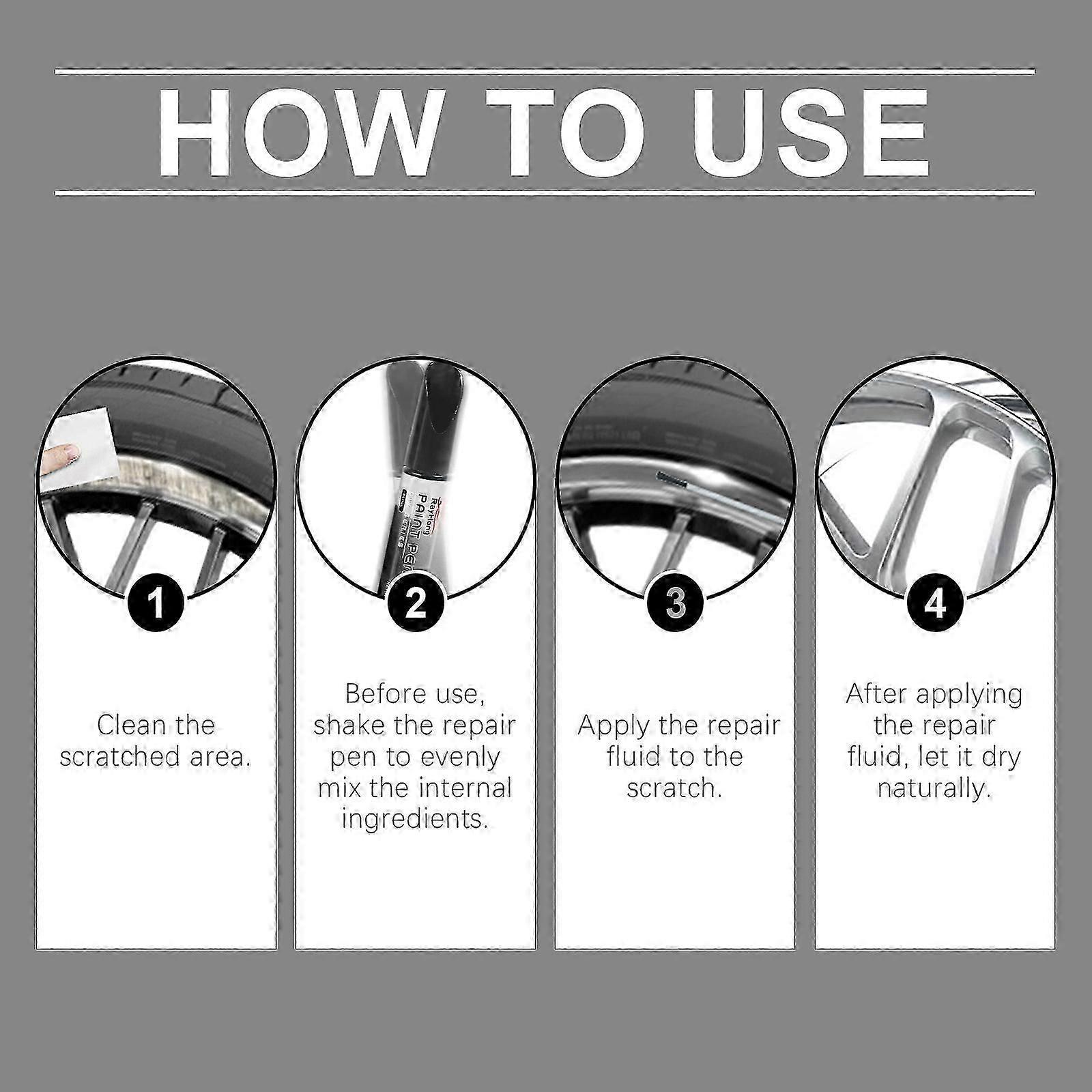 Car Wheel Scratches Repair Pen Wheel Scratches Repair Scratches Repair ...