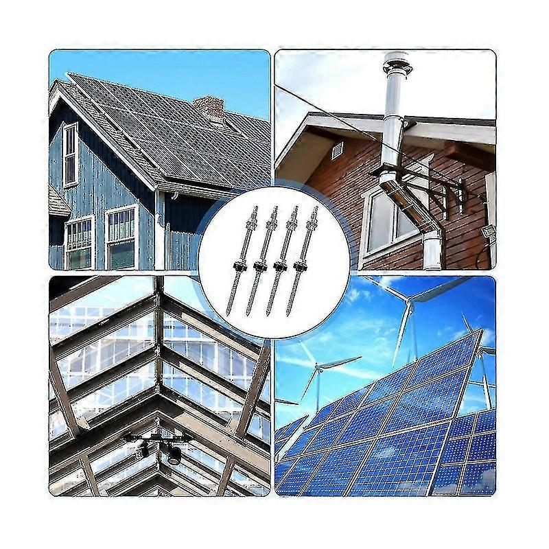 Hanger Bolts, M10 X 250 Mm, Pre-assembled, V2a, Height-adjustable, For ...