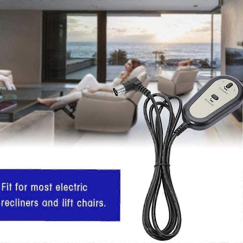 Electric Recliner Switch Remote Controller Lift Chair 2 Button Hand ...