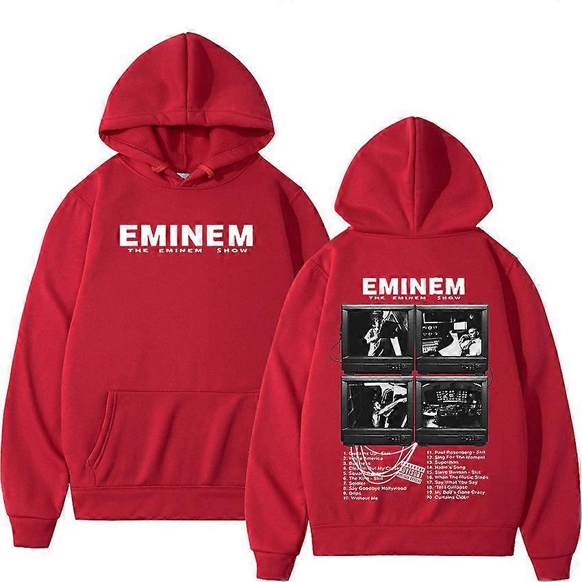 Eminem World Tour Hoodie Unisex Fashion Wool Pullover Hip Hop ...
