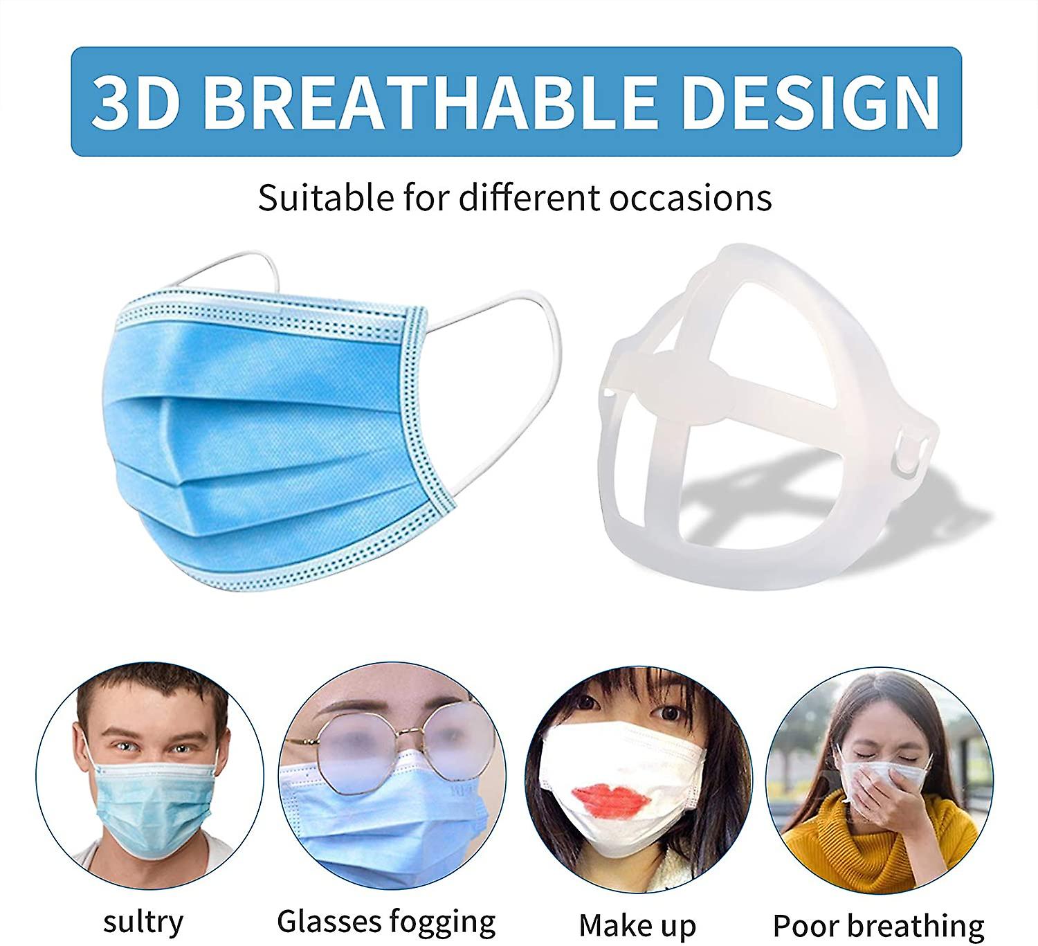 16pcs Face Bracket For Mask -3d Mask Bracket -face Mask Internal ...