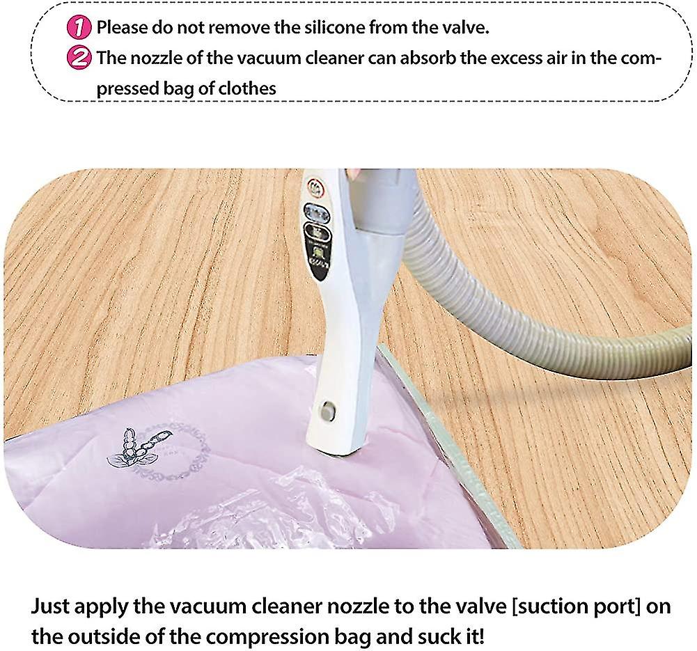 4-pack Giant Extra Large Vacuum Storage Bags [130x100cm] For Clothes ...