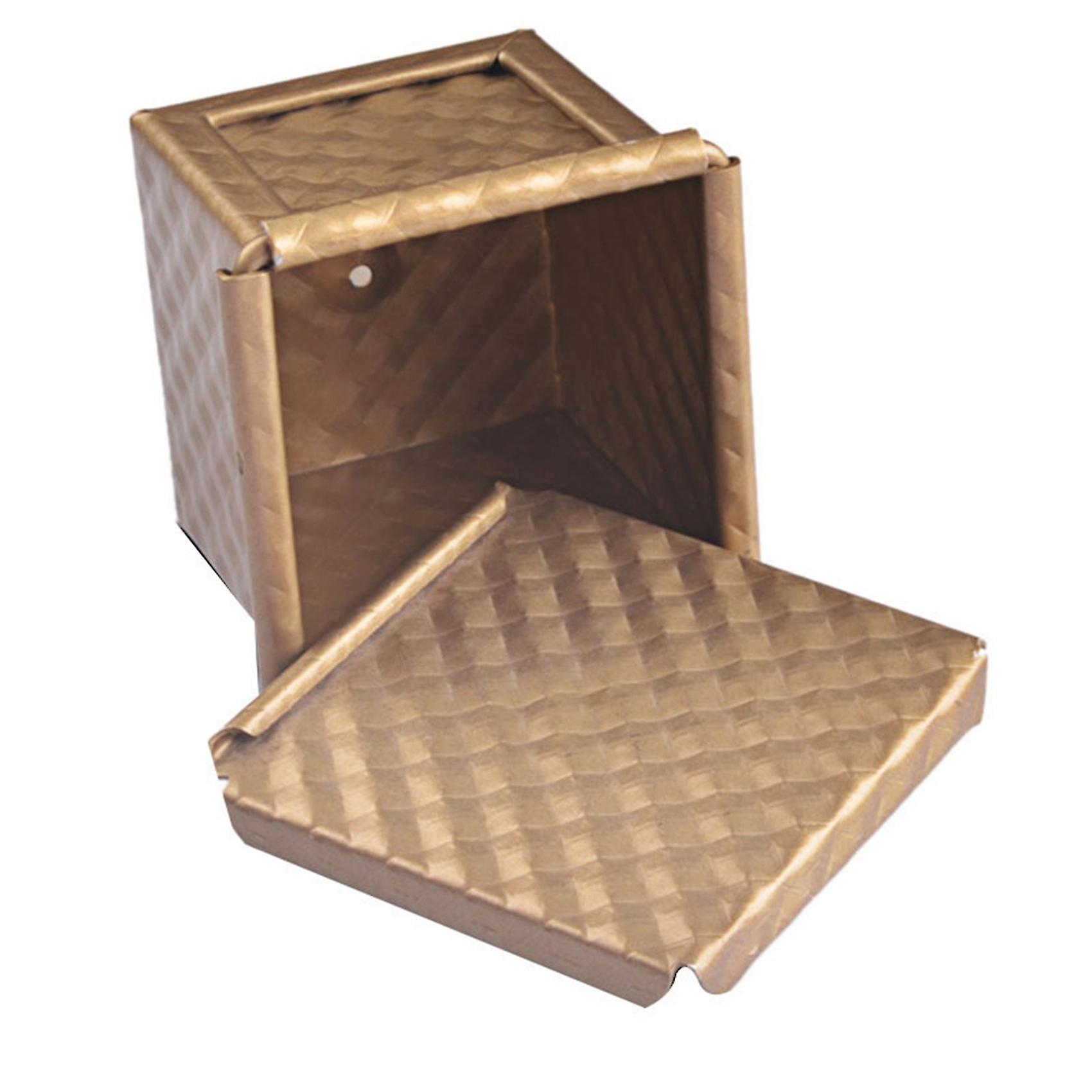 2x Square Loaf Pan With Lid Toast Mold Bread Pan Loaf Pan With Cover ...