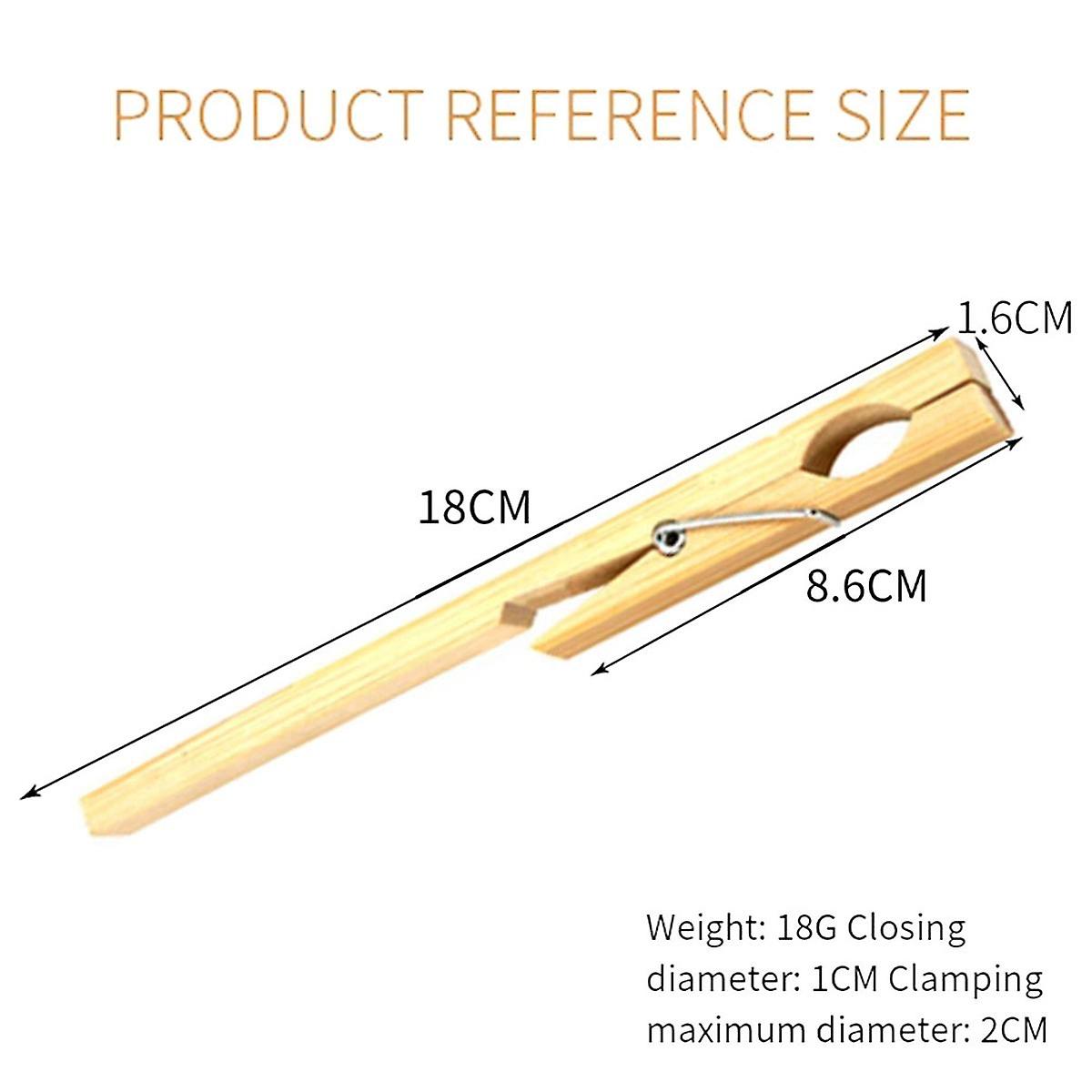 20Pcs 7 Inch Bamboo Test Tube Clips Glass Test Tube Clamps Laboratory ...