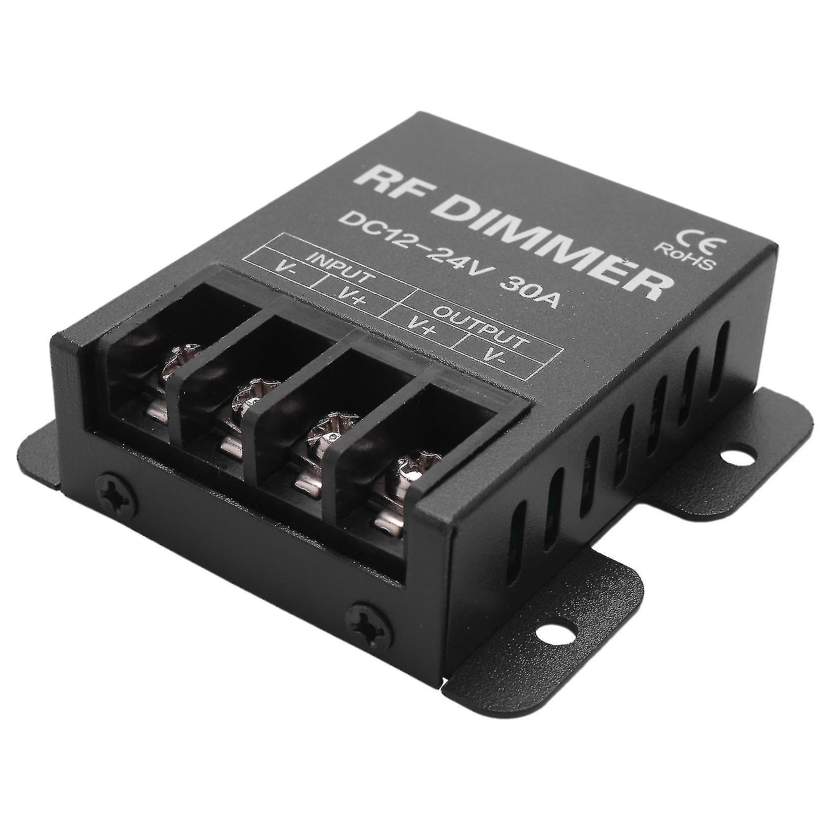 12v Rf Led Dimmer Wireless Brightness 3 Keys Remote Controller Dc 12v ...