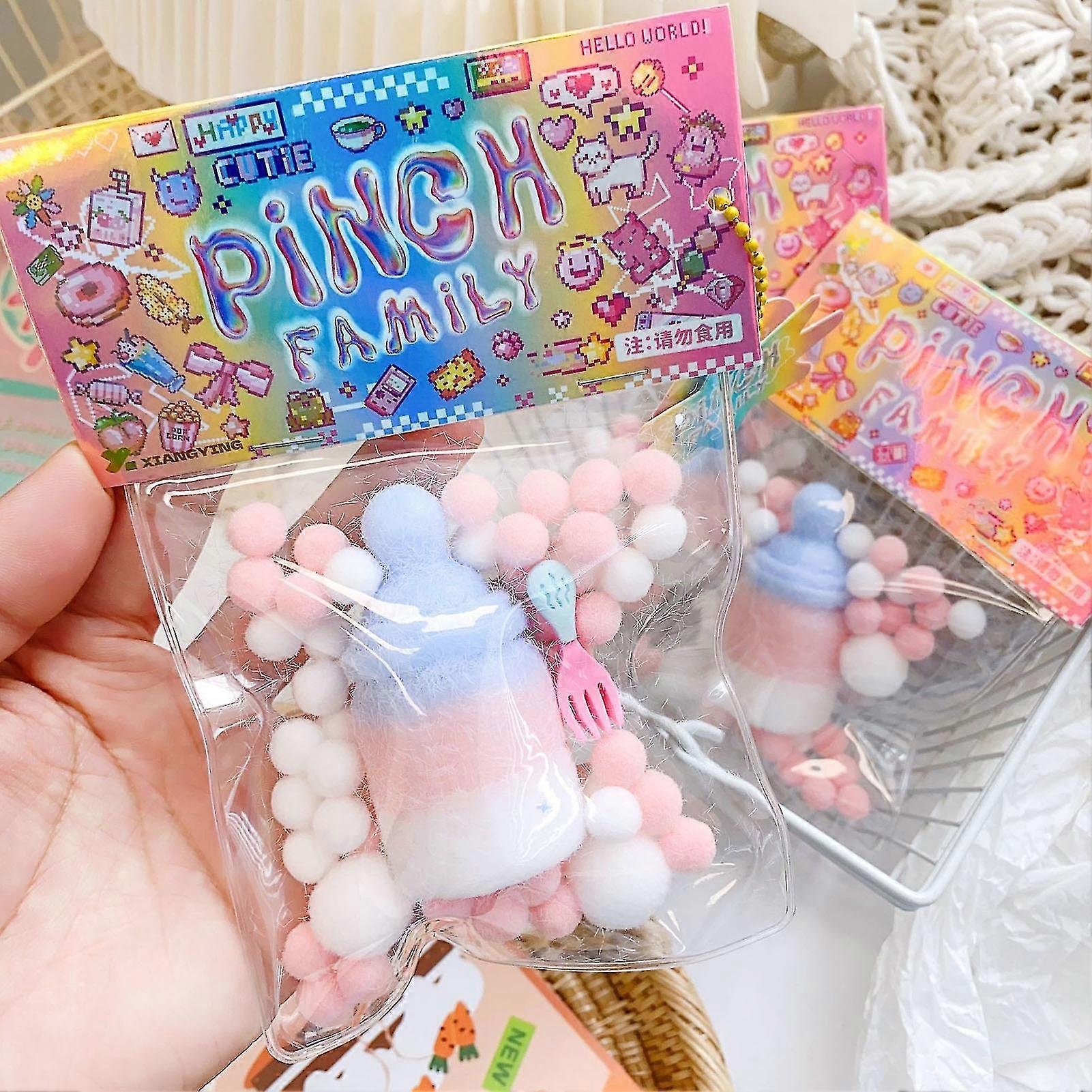 Waffle Squeeze Toy Slow Rebound Stress Relief Bunny Dessert Cat Paw ...