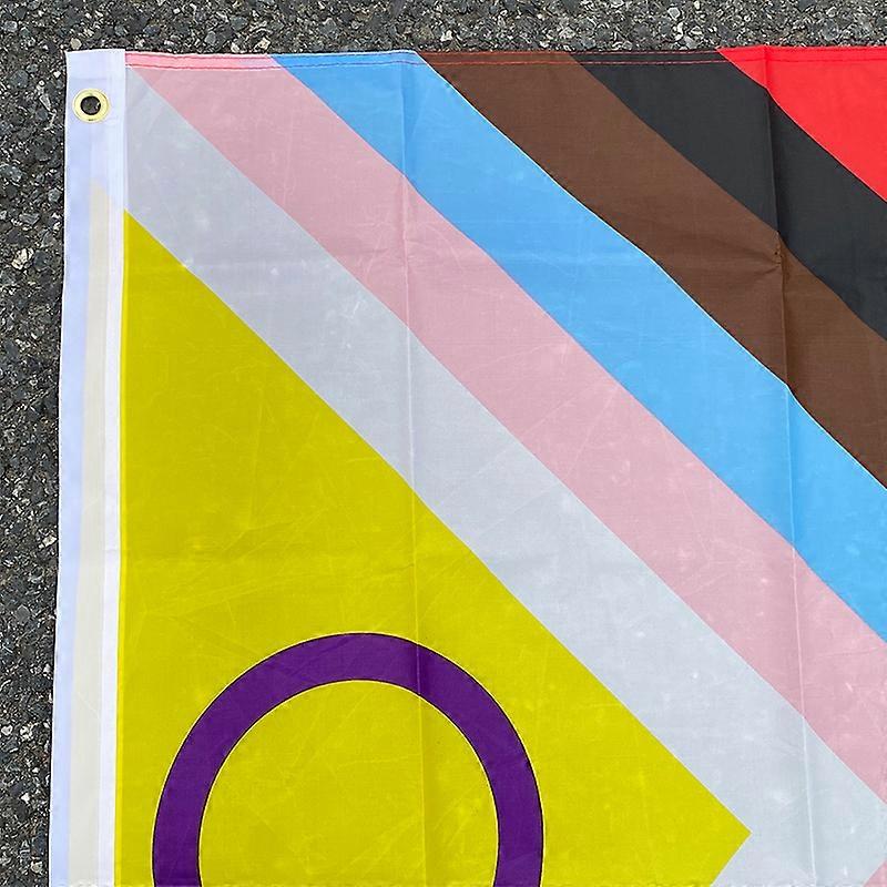 Aerlxemrbrae 90x150cm Progress Pride Flag - Redesigned To Better ...